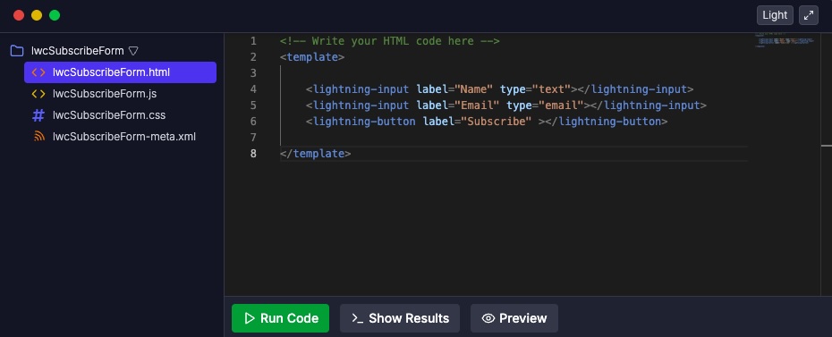 Lightning web components(lwc) tutorial